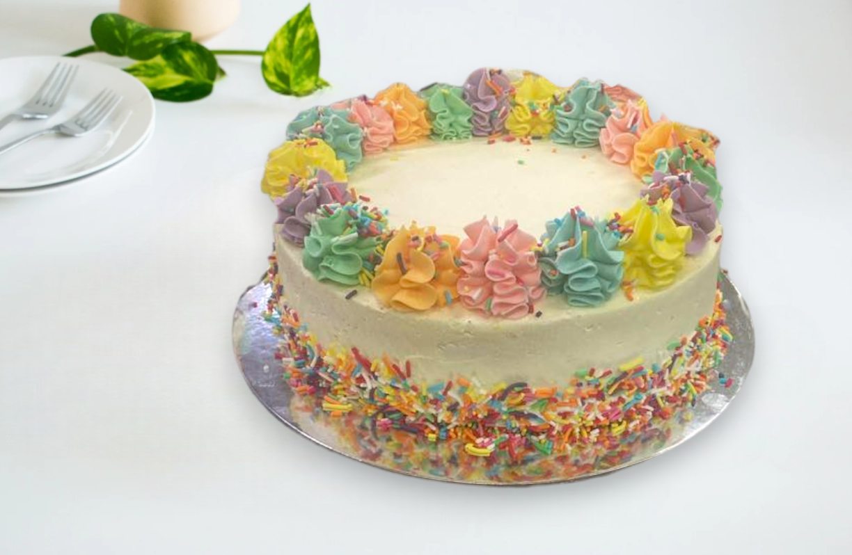 Vanilla Sponge Supreme Cake – Divine